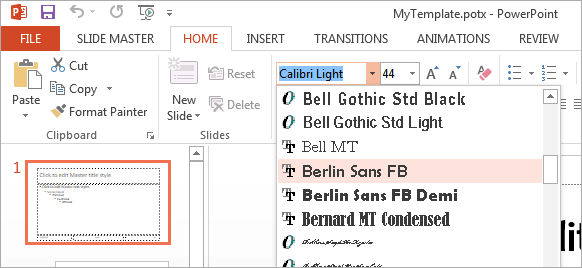 How To Permanently Change The Default Font In PowerPoint PowerPoint 