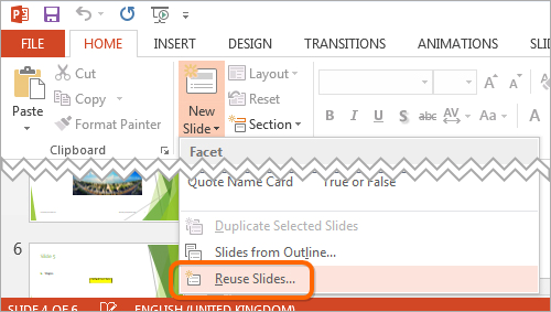 How To Import Slides From Another Presentation PowerPoint Tips And 